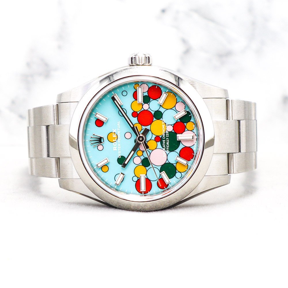 Rolex Oyster Perpetual Oyster 277200 Celebration Tiffany Turquoise ... Rolex Oyster Perpetual Oyster 277200 Celebration Tiffany Turquoise ...